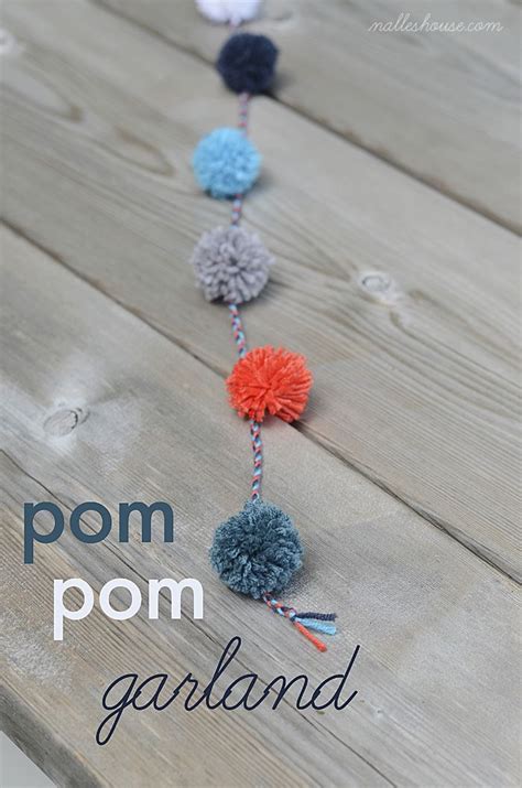 Pom Pom Garland Diy Project