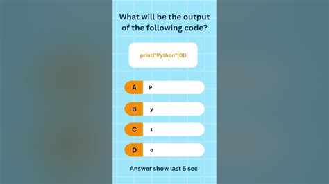 Python Quiz Youtube