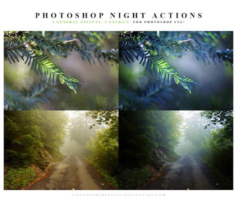 Photoshop Night Actions İndir Full Foto Ps Görsel Tasarımcı