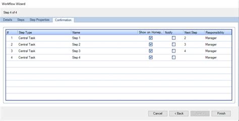 Creating A Template Using The Workflow Wizard Cch Software User Documentation