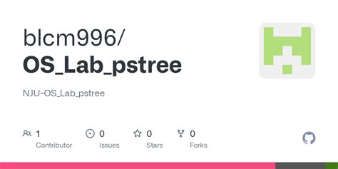 Github Blcm Os Lab Pstree Nju Os Lab Pstree