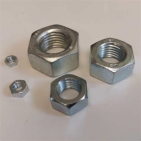 Tin Plated Full Nuts