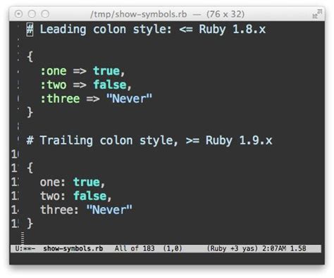 How Can I Have Emacs Ruby Mode Highlight Symbols In The Ruby 19 Style