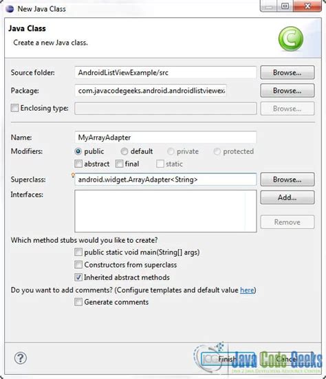 Android Listview Example