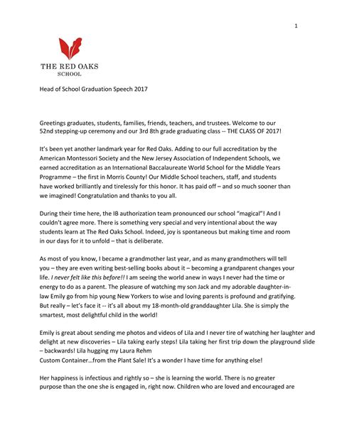 50 Top Graduation Speech Ideas And Examples ᐅ Templatelab