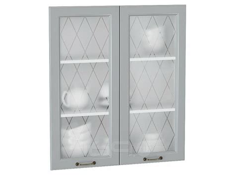 Комплект фасадов Ницца со стеклом для каркаса Ф 55Н В809 Графит купить недорого по цене от 8 550