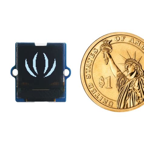 Grove Oled Display 0 66 Ssd1306 Iic 3 3v 5v The Pi Hut
