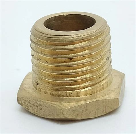 Brass Hex Adapter At Rs 650kg Brass Adapter In Jamnagar Id 2853389485588