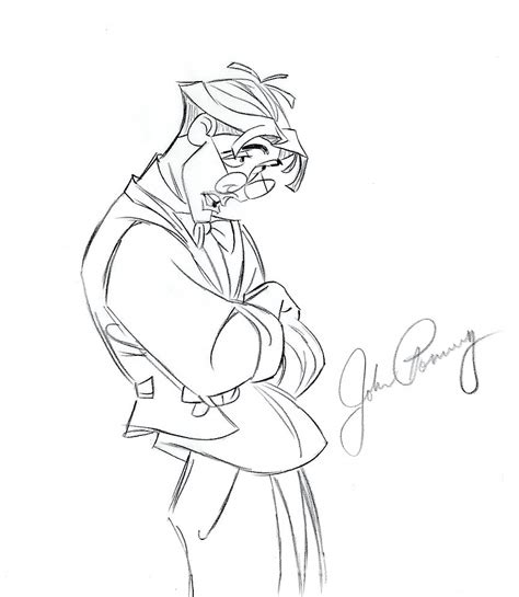 Disney Atlantis The Lost Empire Animator S Extreme Drawing Milo Thatch