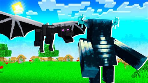 КТО КОГО В МАЙНКРАФТЕ Варден ПРОТИВ Эндер дракона Youtube