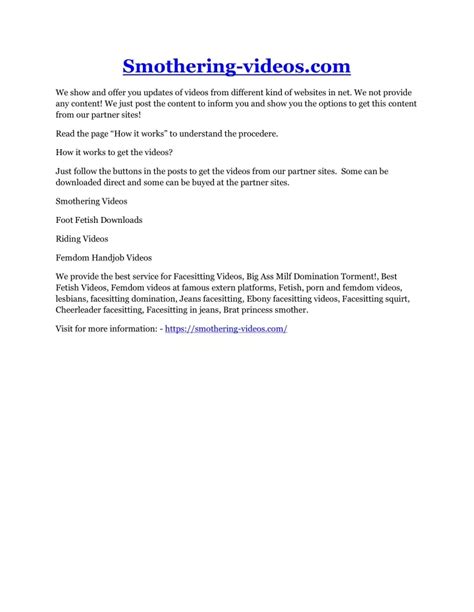 Ppt Ebony Facesitting Videos Powerpoint Presentation Free Download