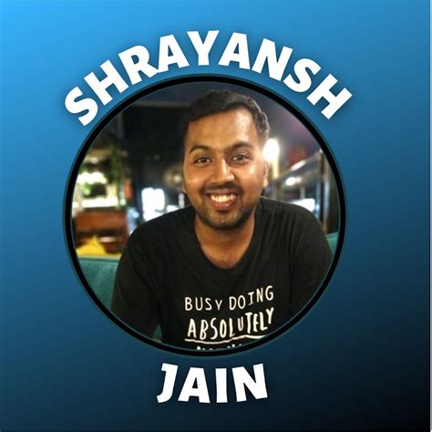Shrayansh Jain Youtube