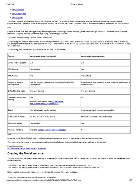Odata V2 Model Pdf Conceptual Model Constructor Object Oriented Programming