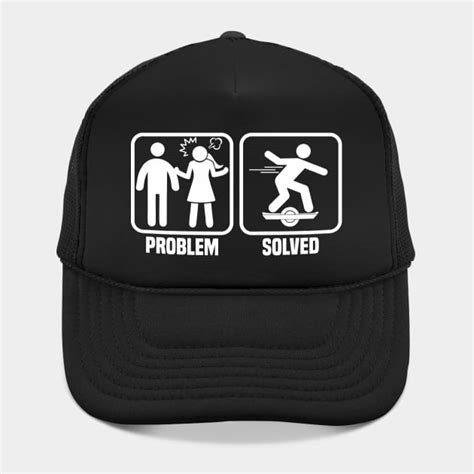 funny onewheel married couple problem solved float on onewheel hat