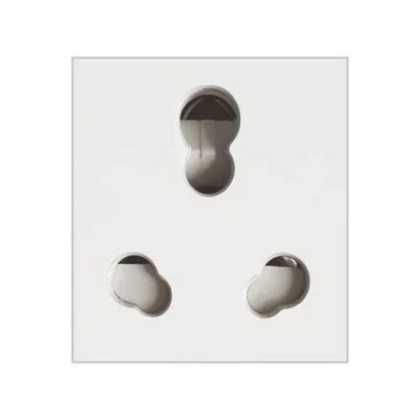 Orril White A Modular Electric Socket Pin At Rs Piece In Morbi