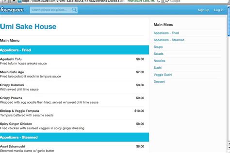 foursquare adds 250 000 restaurant menus eater