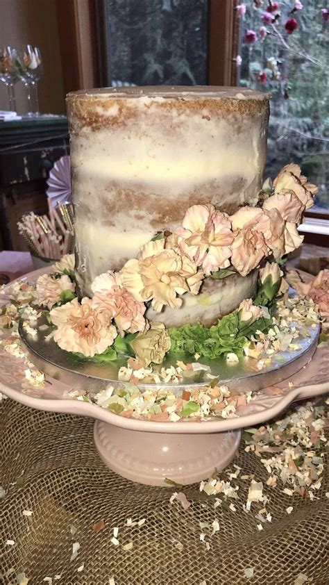 Buttercream Lemon Curd Naked Cake Lemon Curd Curd Naked Cake