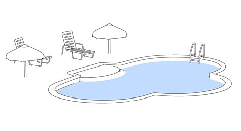 Pool Sketch At Explore Collection Of Pool Sketch