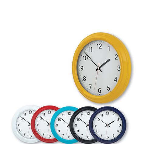 Plastic Wall Clock Ø 350 Mm Color White