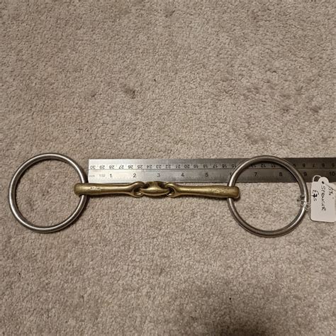 575 Sprenger Sensogan Kk Ultra Loose Ring Lozenge Snaffle Bit B531