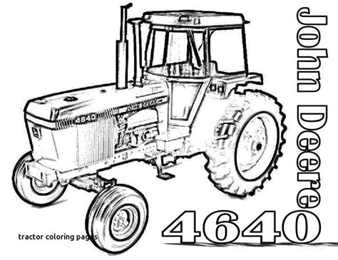 Tractor With Bailer Coloring Pages Coloring Pages Ideas