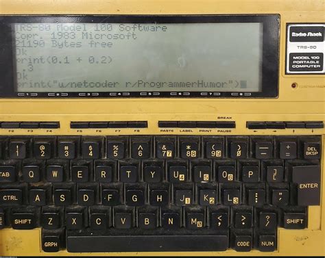 our ancestors were superior at floating point math