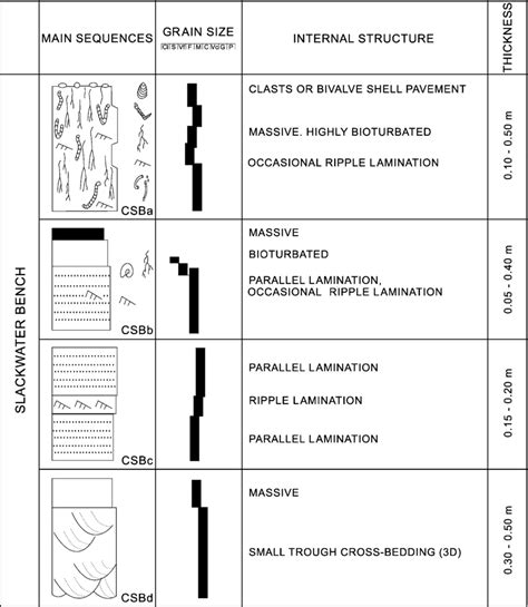 Characteristics Of Vertical Facies Sequences In Canyon Expansion Download Scientific Diagram