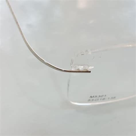 خرید و قیمت دسته عینک طبی بی فریم مدل فریم لس پرچی بدون لولا تیتانیوم