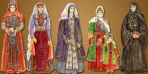 Armenian Traditional Dress Taraz Armenian Geographic