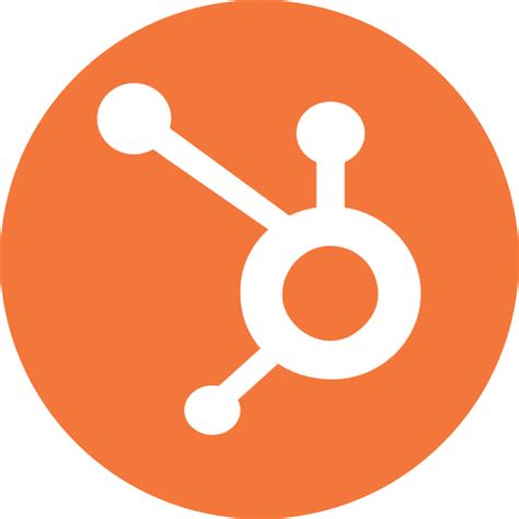 Hub Spot Logo With Connected Nodes Png