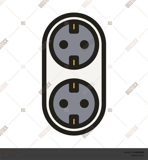 Ac Splitter Icon Vector And Photo Free Trial Bigstock