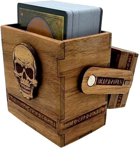 Paramint Wooden Mtg Deck Box Magic The Gathering Deck