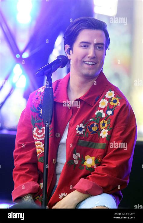 June 02 2023 Logan Henderson Of Big Time Rush Perform On Today Show