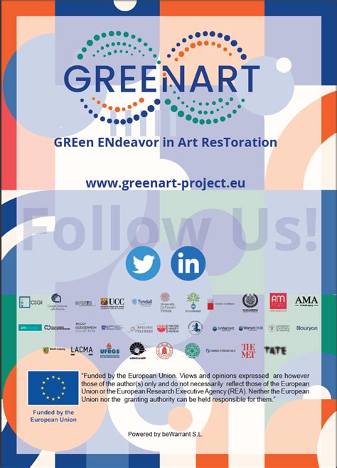 ΠΡΑΣΙΝΕΣ ΜΕΘΟΔΟΛΟΓΙΕΣ ΣΤΗ ΣΥΝΤΗΡΗΣΗ ΕΡΓΩΝ ΤΕΧΝΗΣ Horizon 2020 Greenart ΣΥΛΛΟΓΟΣ ΣΥΝΤΗΡΗΤΩΝ