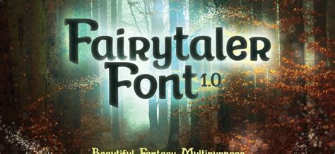 16 Best Fantasy Fonts Design Inspiration