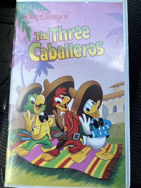 The Three Caballeros Vhs 1997