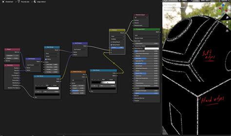 edge detect experimentations concave edges show gamedev tv