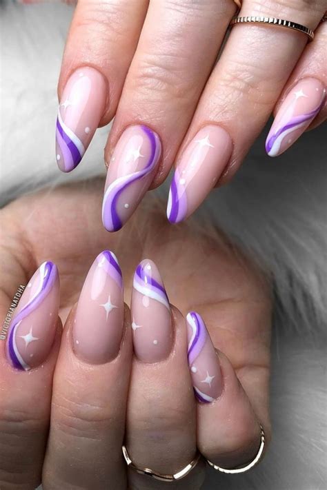 Simple Purple Nail Art De Haus Blog