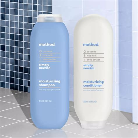 Method Simply Nourish Moisturizing Shampoo Shop Shampoo And Conditioner