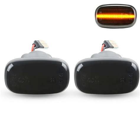 Toyota Hilux 06 14 Smoked Led Sequential Side Indicator Markers Max Motorsport