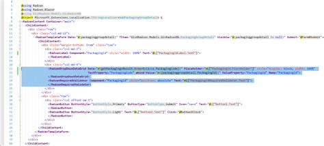 Radzenrequiredvalidator Not Working On Radzendropdowndropdowndatagrid Blazor Server Radzen