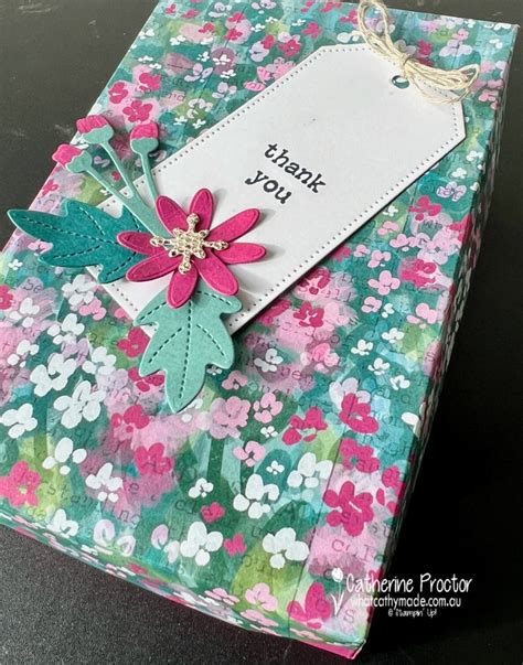 Berry Burst Just My Type Paper Florist Card T Box And Tag What