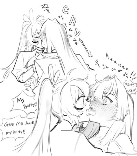 Nanashi Mumei Ouro Kronii Nanashi Mumei And Ouro Kronii Hololive And More Drawn By Eus