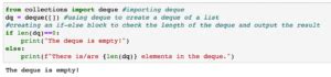 How To Check If A Deque Is Empty AskPython