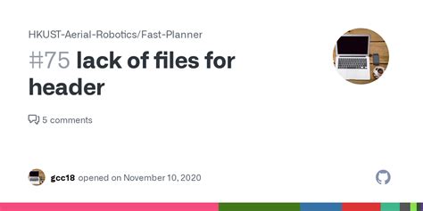Lack Of Files For Header Issue HKUST Aerial Robotics Fast Planner GitHub