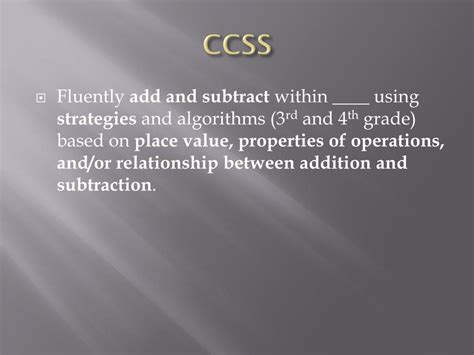 Ppt Strategies For Whole Number Computation Powerpoint Presentation