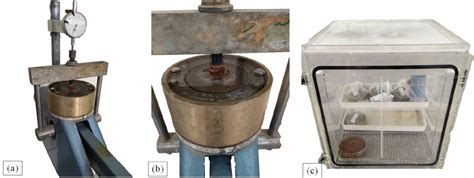 One Dimensional Compression Test A Under The Loading Application Download Scientific
