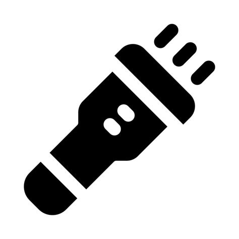 Flashlight Icon For Your Website Mobile Presentation And Logo Design