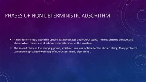 Non Deterministic Algorithm Youtube