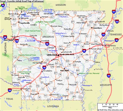 Where Is Arkansas On The Map